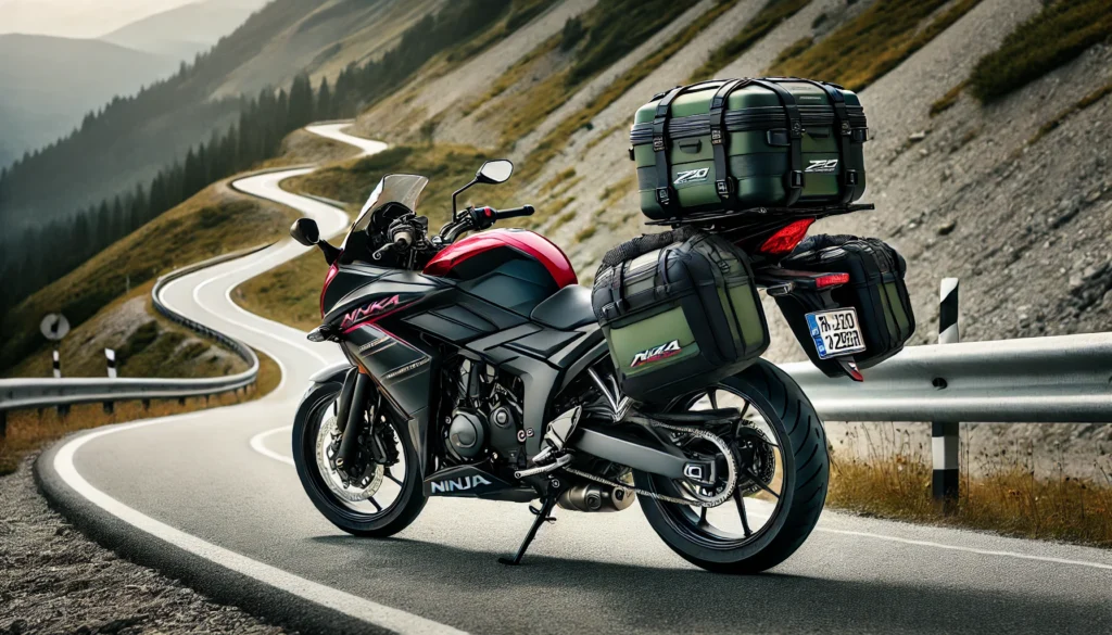 ニンジャ250 積載を快適にする収納アイデアまとめ｜はんざつブログ